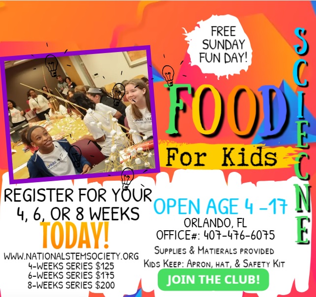Food Science Club Registration – National STEM Society